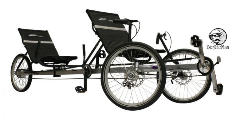Terratrike Rover Recumbent Trike - Bicycle Man